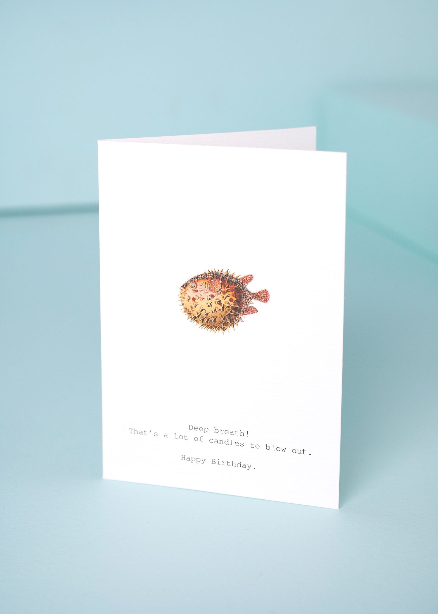 Deep Breath Greeting Card – Margot Elena