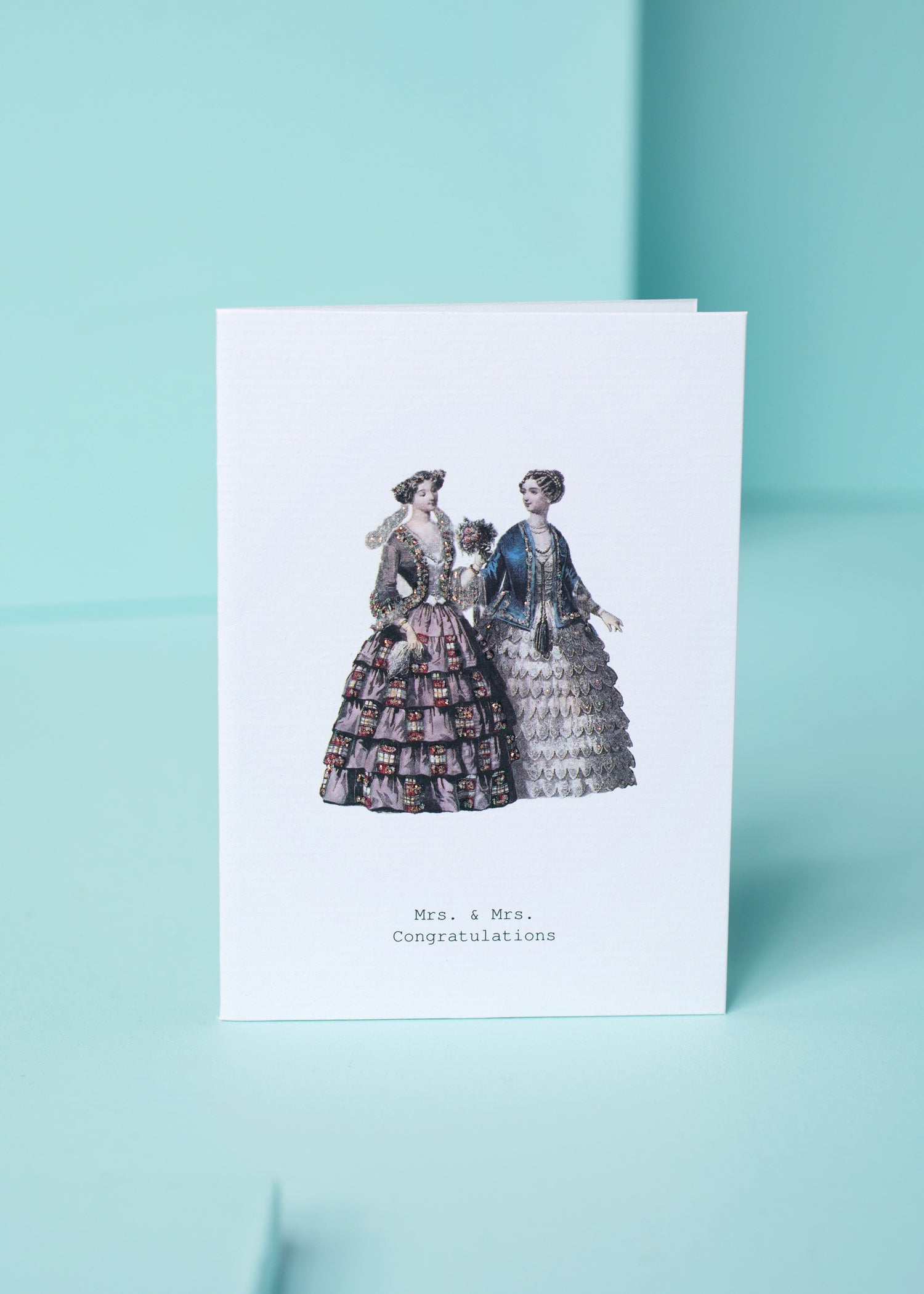 Mrs. Congratulations Greeting Card – Margot Elena