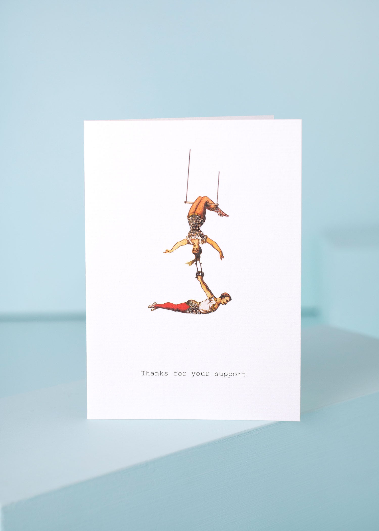 Thanks For Your Support Greeting Card – Margot Elena