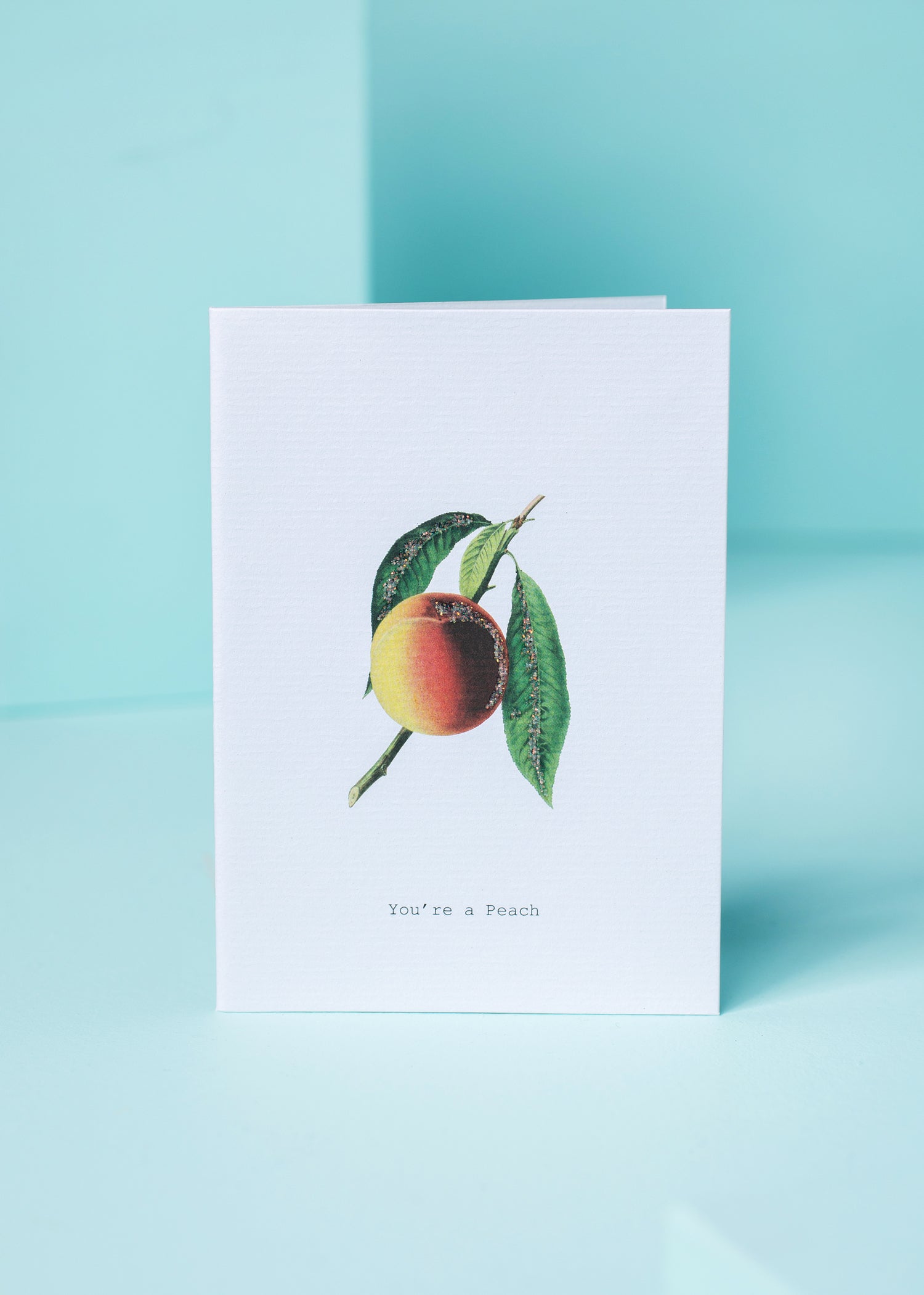 You're a Peach Greeting Card – Margot Elena