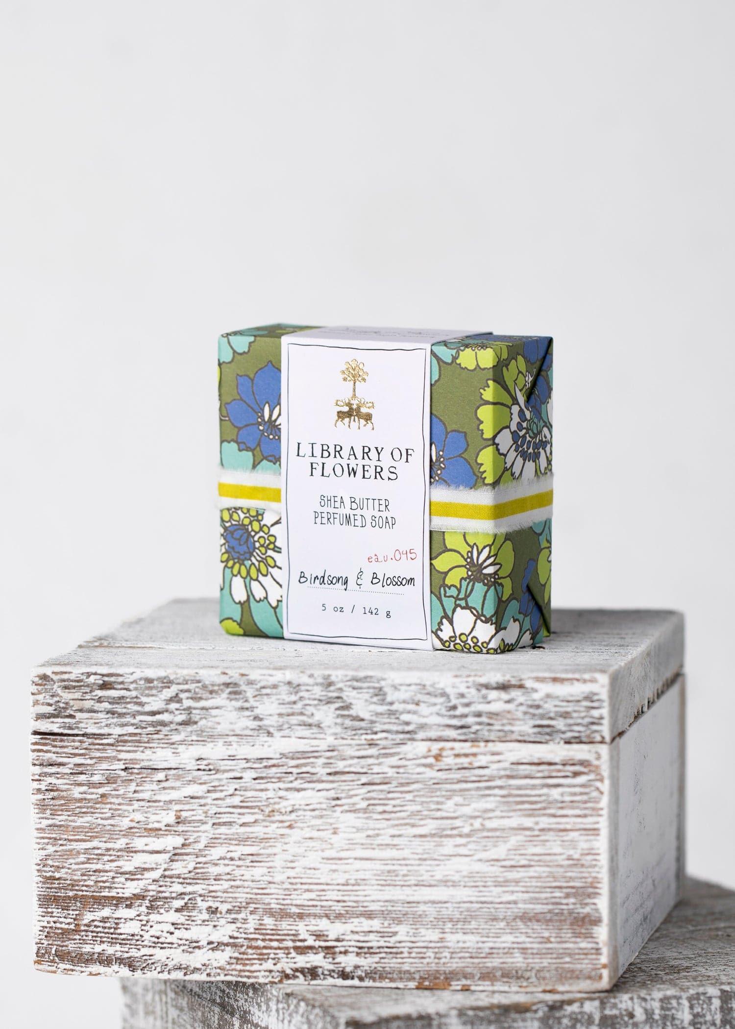 Green & Blue Floral Square Soap – Margot Elena
